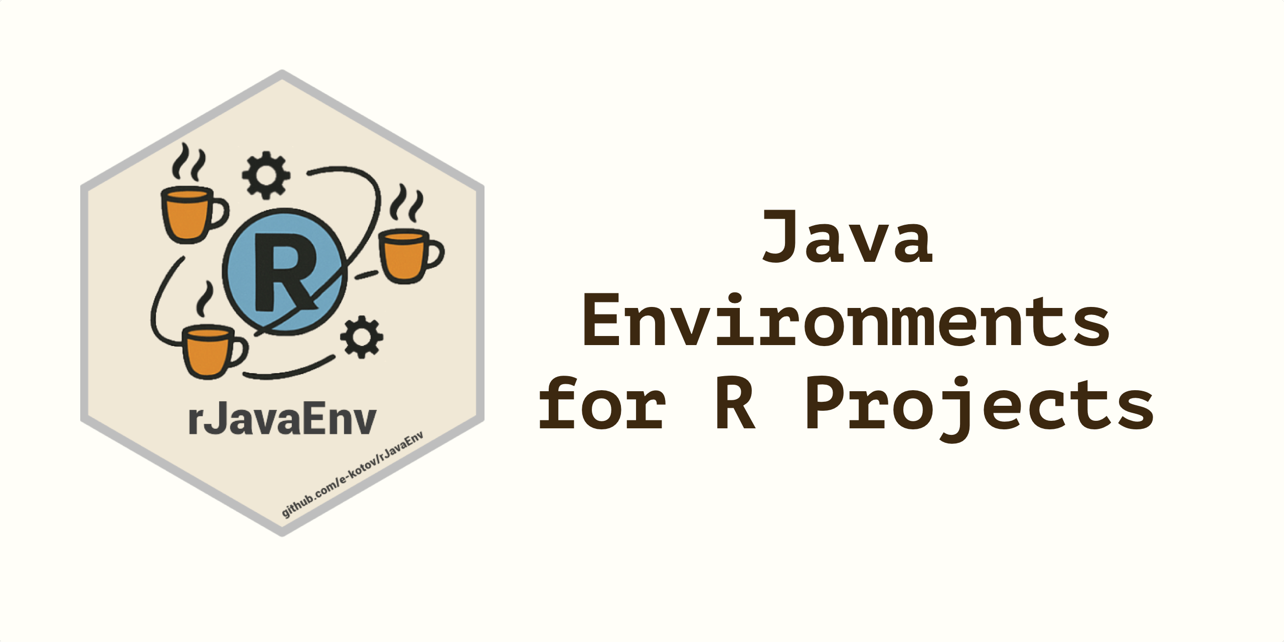 rJavaEnv: `Java` Environments for R Projects • rJavaEnv